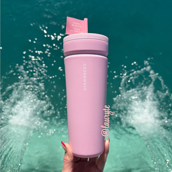 Starbucks | Other | Starbucks 225 Cherry Blossom Soft Touch Vacuum ...